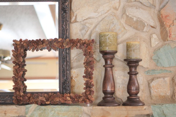 Tracy's Trinkets and Treasures: Pine Cone Frame